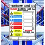 PALLET RACKING LOAD CAPACITY CHART
